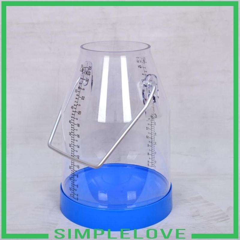 [เรียบง่าย] 25l Milking Bucket Milking Pail Milk Can Long Handle with ...