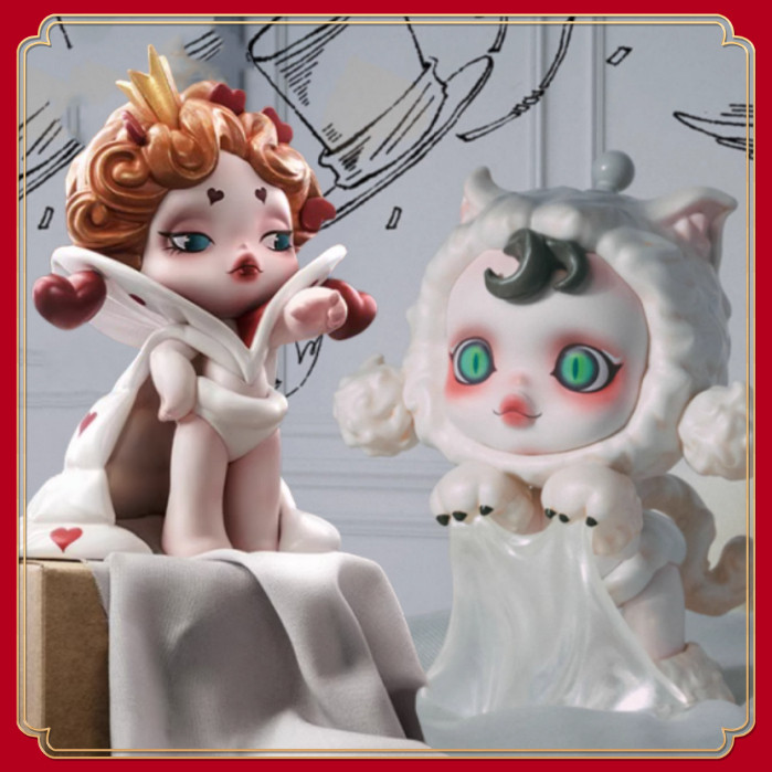 The Petulant Skullpanda POPMART Skullpanda Everyday Wonderland Series Doll Garage Kit กล่องตาบอด ...