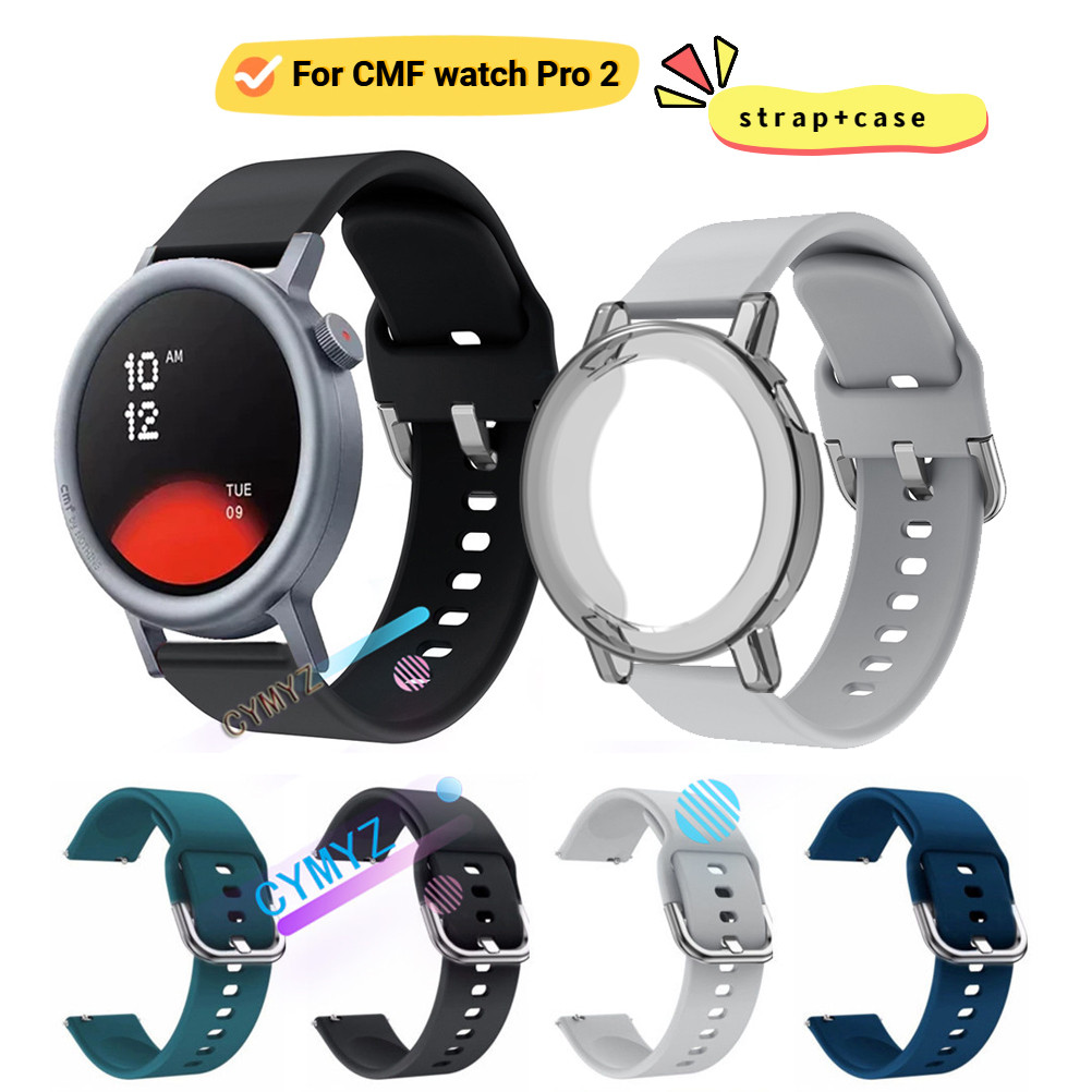 Cmf Watch pro 2 case ตัวป้องกันหน้าจอ CMF Watch pro 2 strap สายซิลิโคน ...