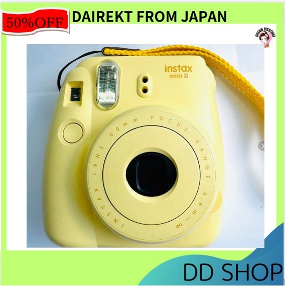 โดยตรงจากญี่ปุ่นFUJIFILM instax mini 8 body yellow | Shopee Thailand