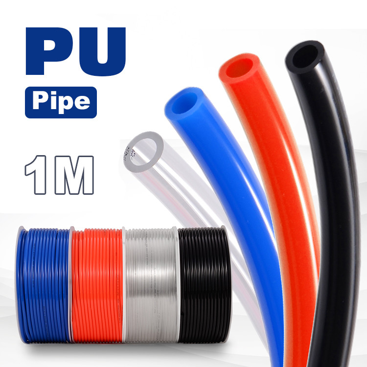 Pu นิวเมติกท่อทนอุณหภูมิสูงแรงดันสูง 12/10/4/6/8 มม. Trachea ปั๊มลมนิว ...