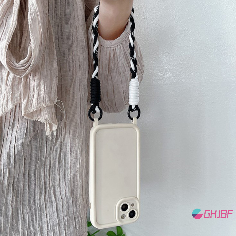 Ghjbf] น่ารักมือถือพวงกุญแจแขวนตกแต่งสามารถ Carrieed Twist เชือก Anti ...