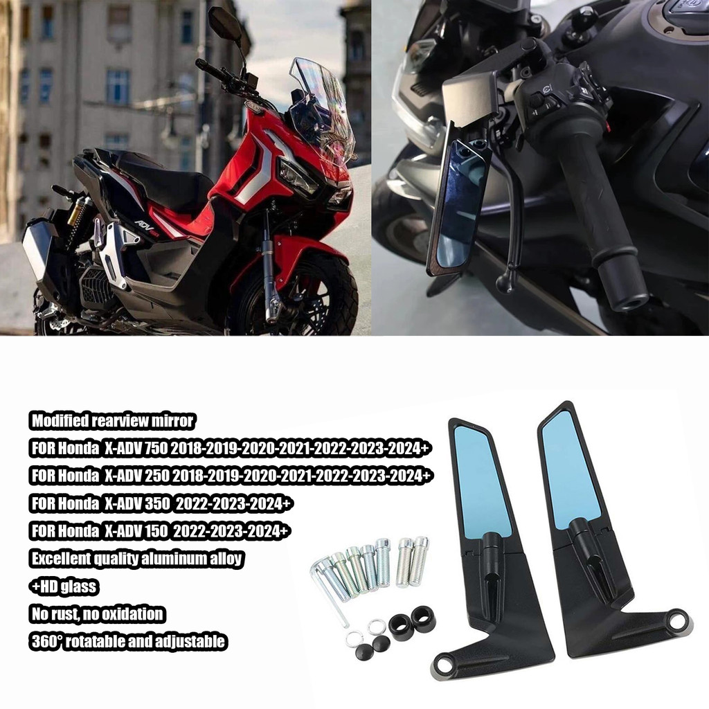 สําหรับhonda X-ADV 750/250 X-ADV 350/150 2018-2024+ กระจกรถจักรยานยนต์ ...