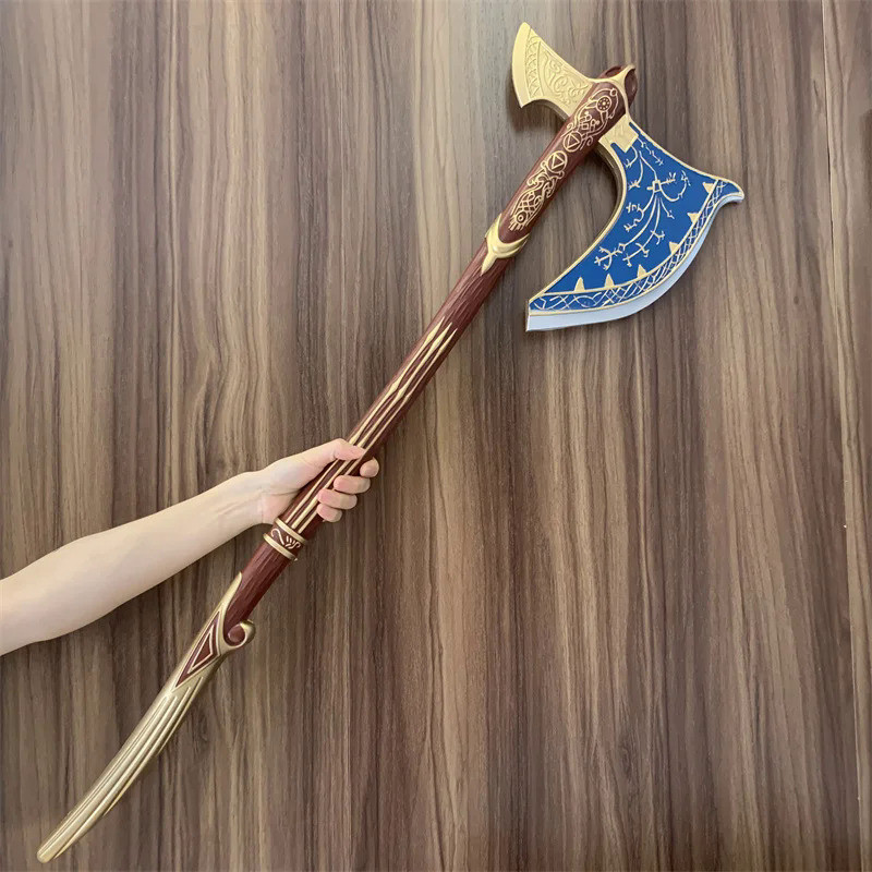 WW 1:1 Leviathan AXE Goledn Ver. Weapon Cosplay God of War 4 Kratos Axe ...