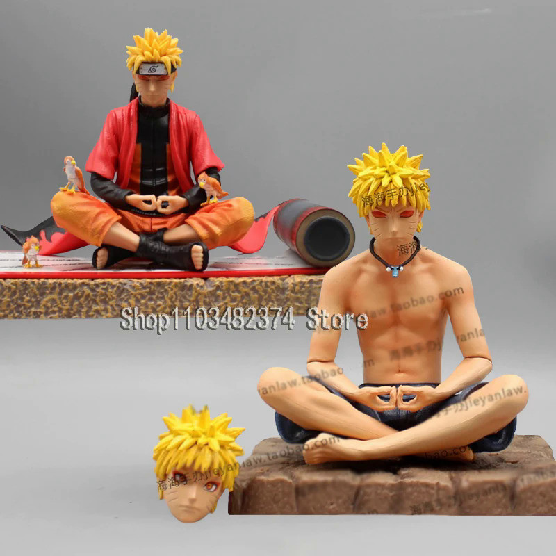 Anime Gk NARUTO Shippuden Action Figure Sage Mode Figurine Uzumaki ...