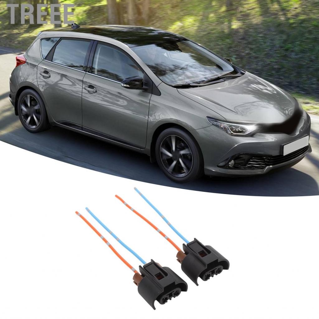 Treee ซ็อกเก็ตหลอดไฟหน้าลวดขั้วต่อสายเคเบิลยาว 10 ซม. 90980-11659 12 V สำหรับคานสูง | Shopee ...