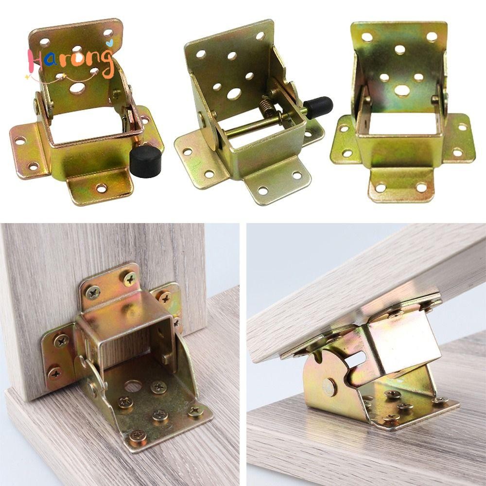 HARONG บานพับพับเฟอร์นิเจอร์ที่มีประโยชน์วงเล็บอุปกรณ์ฮาร์ดแวร์กรอบ ...