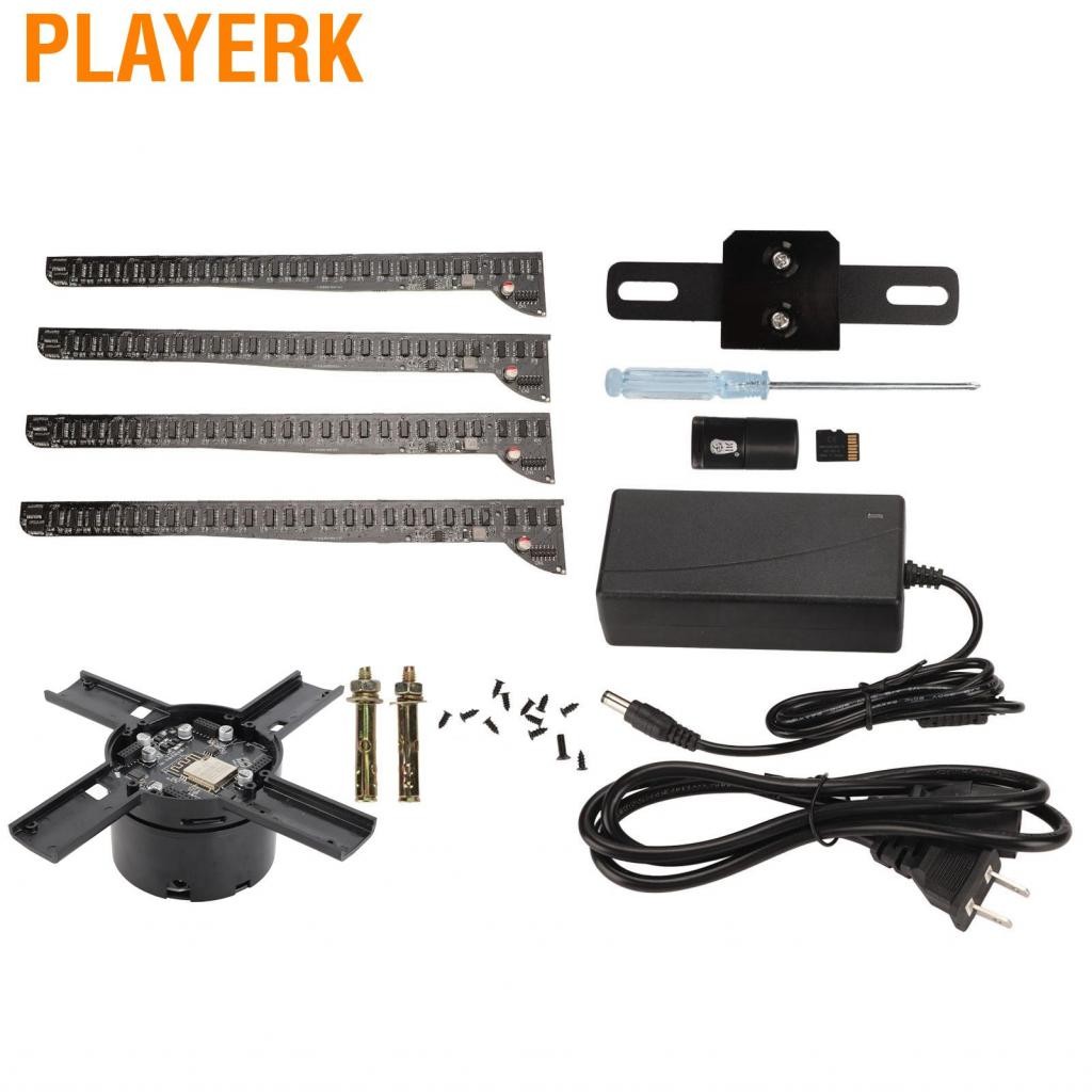 PlayerK Player Kingdom-th 3d Hologram Projector LED Fan 4 Blades ...