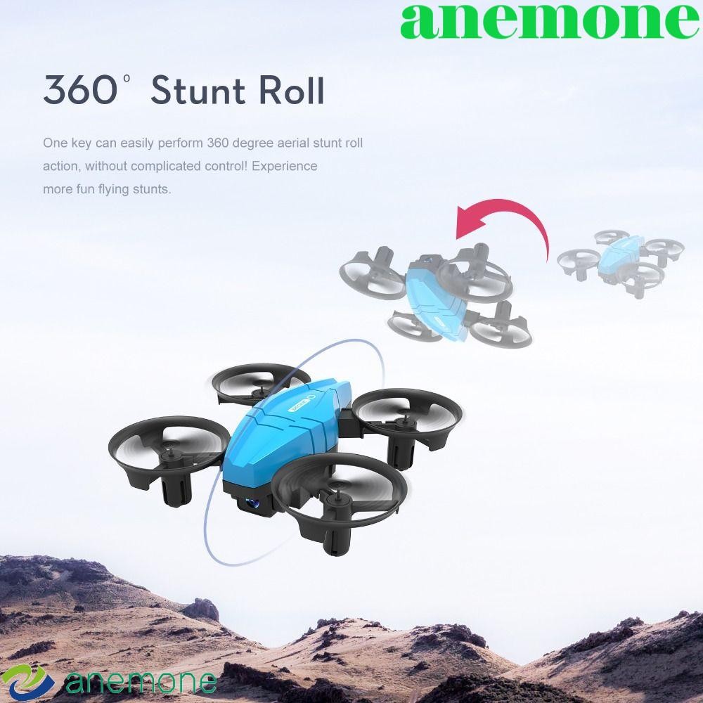 ANEMONE รีโมทคอนโทรลเครื่องบินรุ่น, ABS Flying GT1 Mini Drone, Professional Quadcopter สี่แกน 2 ...