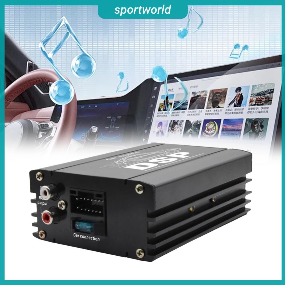 จัดส่งจากกรุงเทพ DSP Car Power Amplifier 4 In 6 Out Audio Digital Sound ...