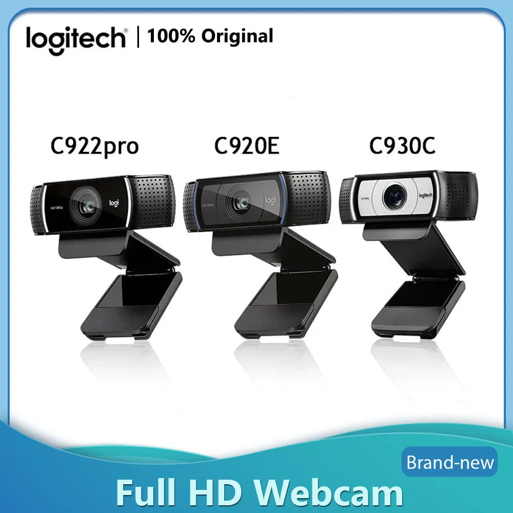ใหม่ Logitech C922 Pro Stream Webcam C920e C930c 1080p กล้องสําหรับ Hd ...