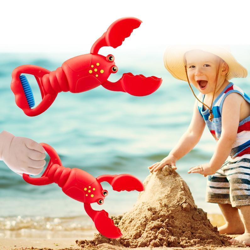 ของเล่น Sand Grabber Lobster Claw Catcher คลิปกุ้งก้ามกรามสัตว์น่ารัก ...