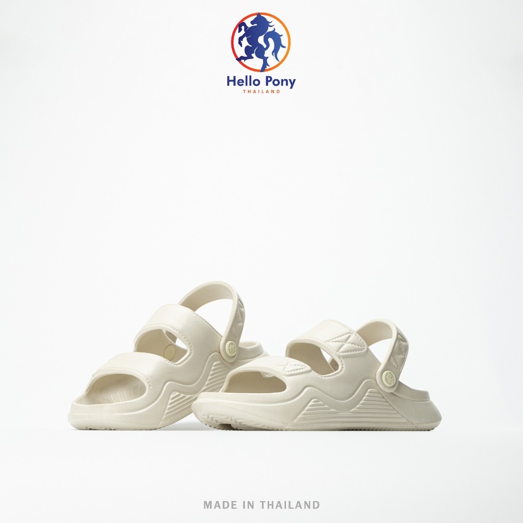 Hello Pony รุ่น MHM4010 รองเท้าแตะรัดส้น ทรงมินิมอล เปิดปลายเท้า ...