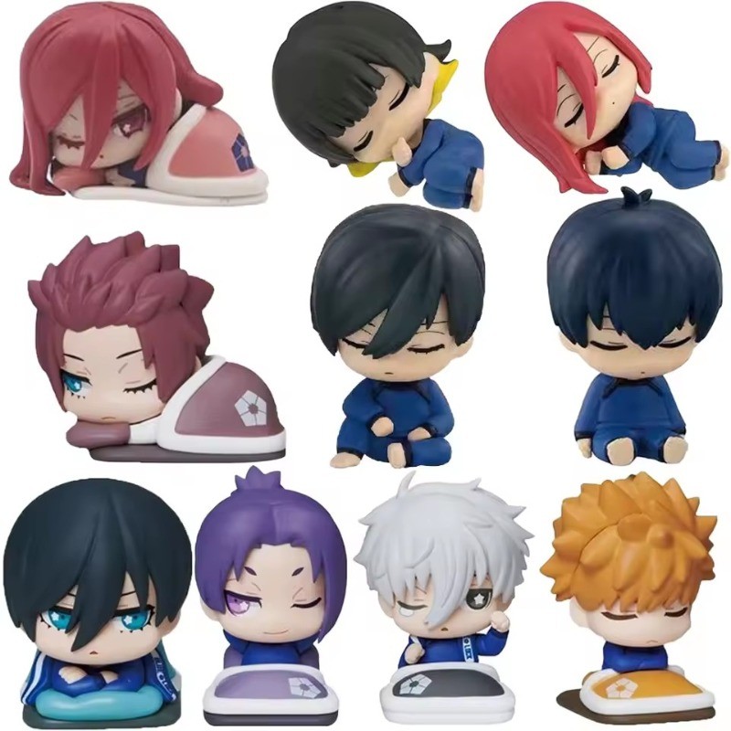 5 ชิ้น/เซ็ตอะนิเมะ Isagi Yoichi BLUE LOCK Sleeping Figures รุ่น Q ...