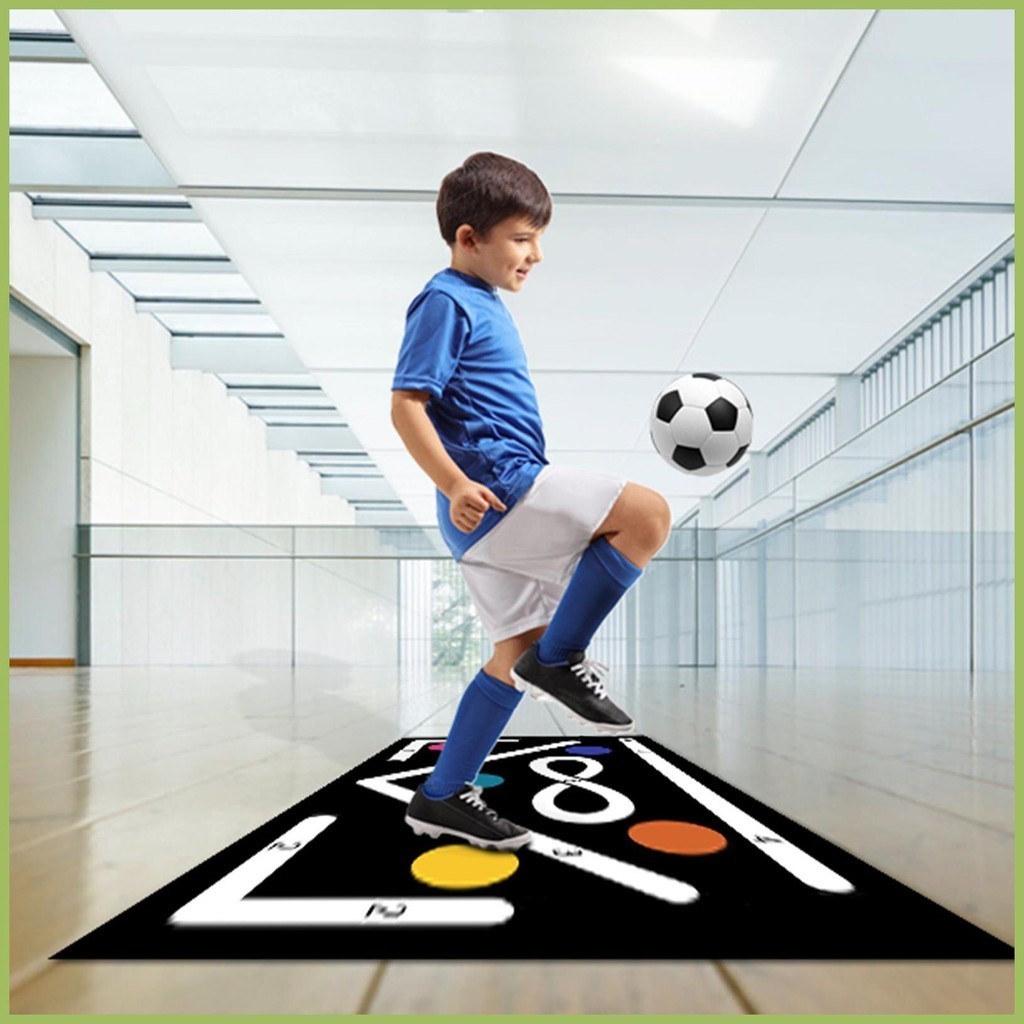 Footstep Training Mat Football Training Pace Ball Control อุปกรณ์ 23 ...