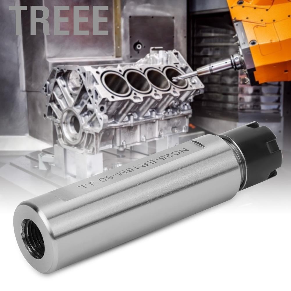 Treee Collet Chuck CNC Extension Tool Holder ชนิดติดตั้งด้านข้าง ก้านก้านตรง สำหรับการประมวลผล ...