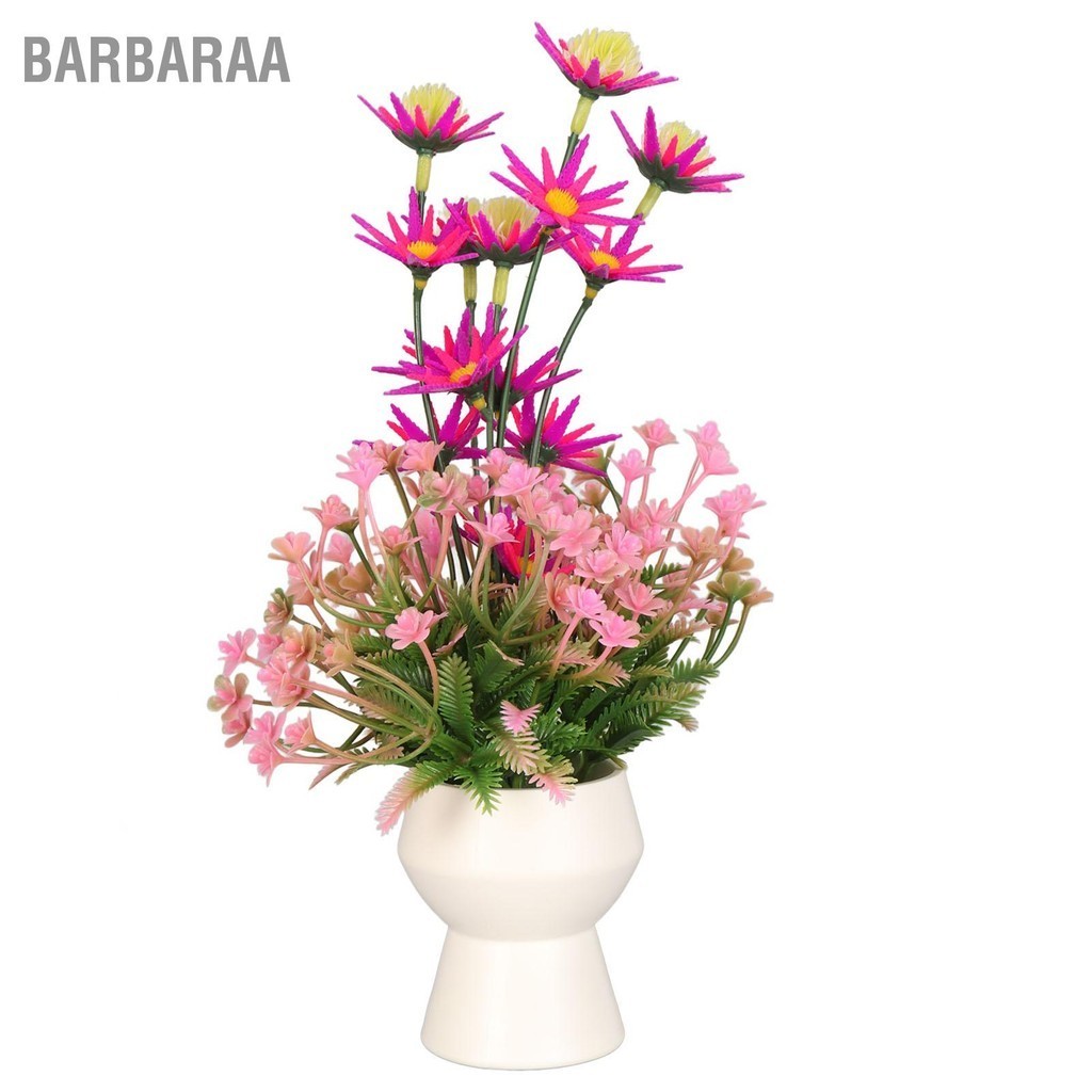 Barbaraa ประดิษฐ์ดอกไม้กระถางนวัตกรรมจำลองปลอมกระถางต้นไม้สำหรับถังปลา ...