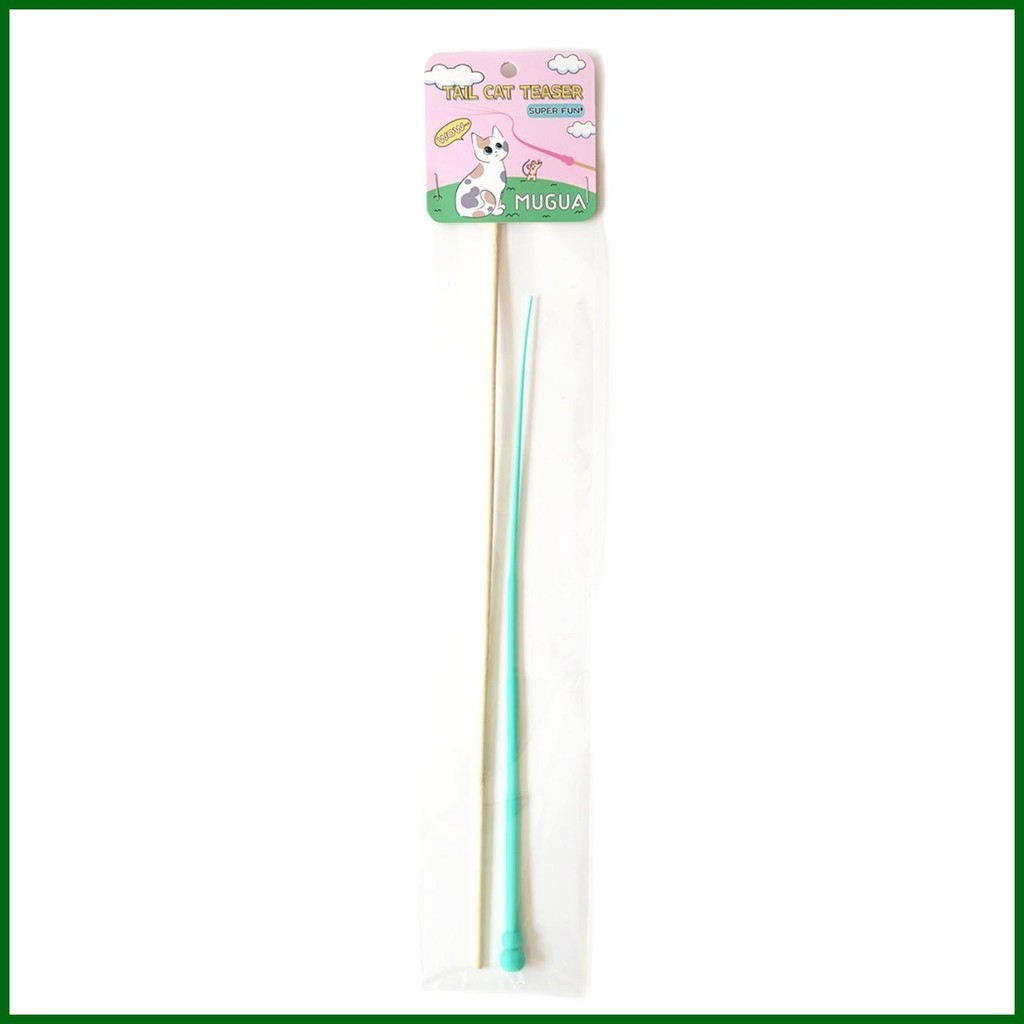 ซิลิโคน Tail Teaser ของเล่นซิลิโคน Mice Tail Stick Wand Teaser ซิลิโคน ...