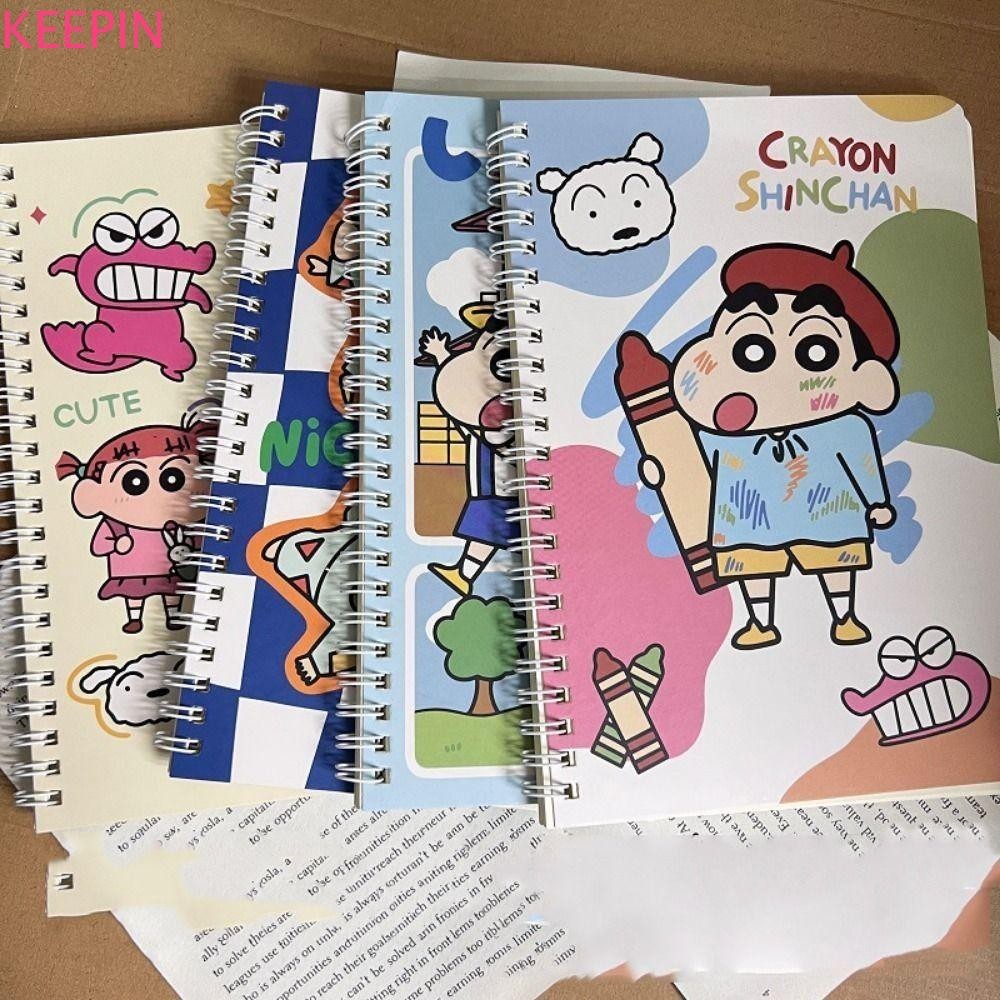 Keepin Crayon Shin-chan Notepad, Crayon Shin-chan การ์ตูน A5 Coil ...