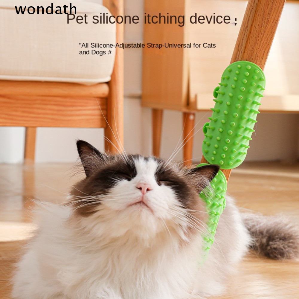 Wonda Cat Scratcher, เก้าอี้โต๊ะสัตว์เลี้ยงขา Scrubber แปรงกําจัดขนแมว ...