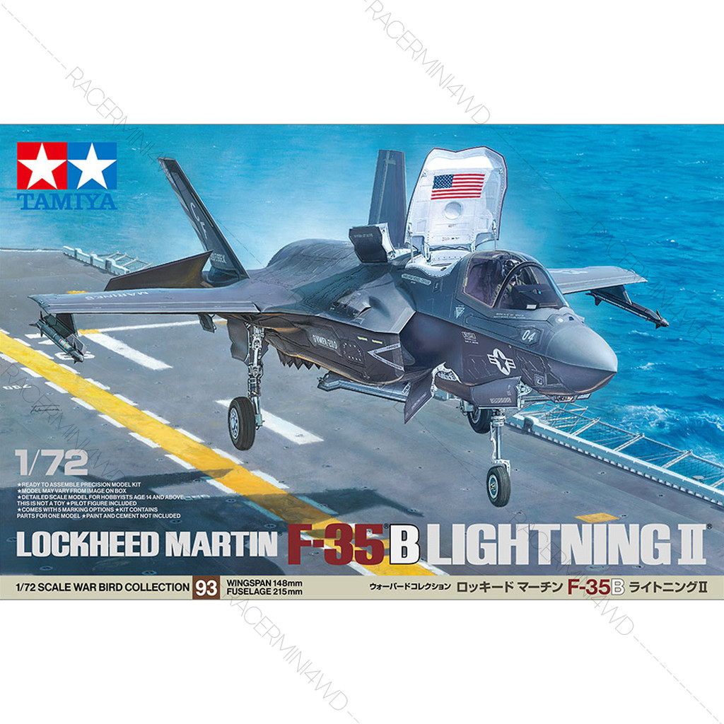 TAMIYA 60793 1/72 Lockheed Martin F-35B Lightning II ชุดโมเดลประกอบทามิย่าแท้ | Shopee Thailand