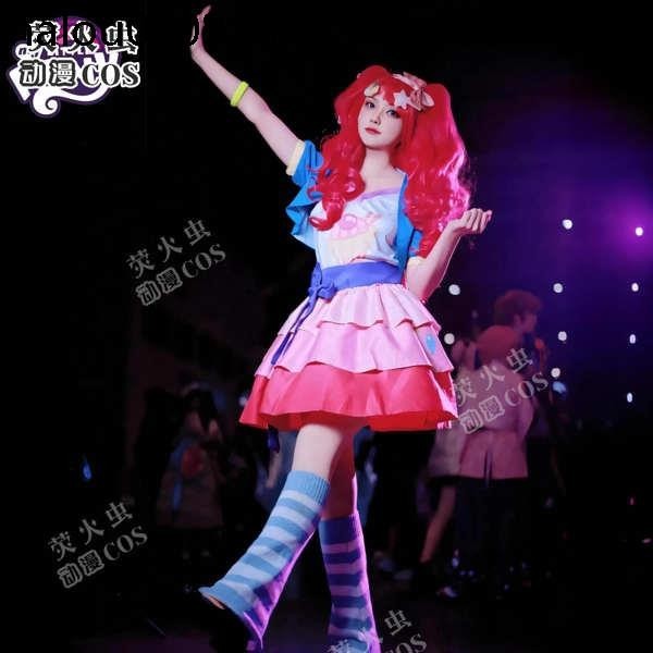 Biqi cos เสื้อผ้า My Little Pony Anthrophic Pingqipai คอสเพลย์เครื่อง ...