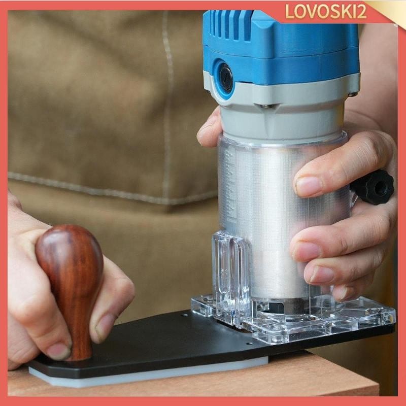 [Lovoski2] Trimmer Router Wood Project Cabinet Router Plunge Base ...