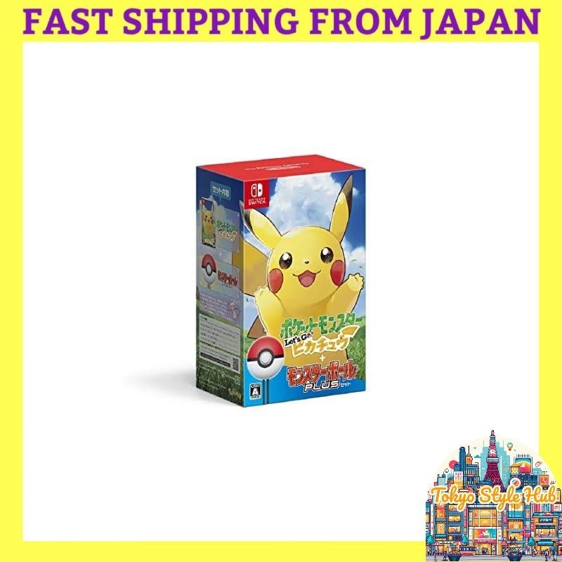 Pokemon Let's Go! Pikachu Monster Ball Plus Set - Switch | Shopee Thailand