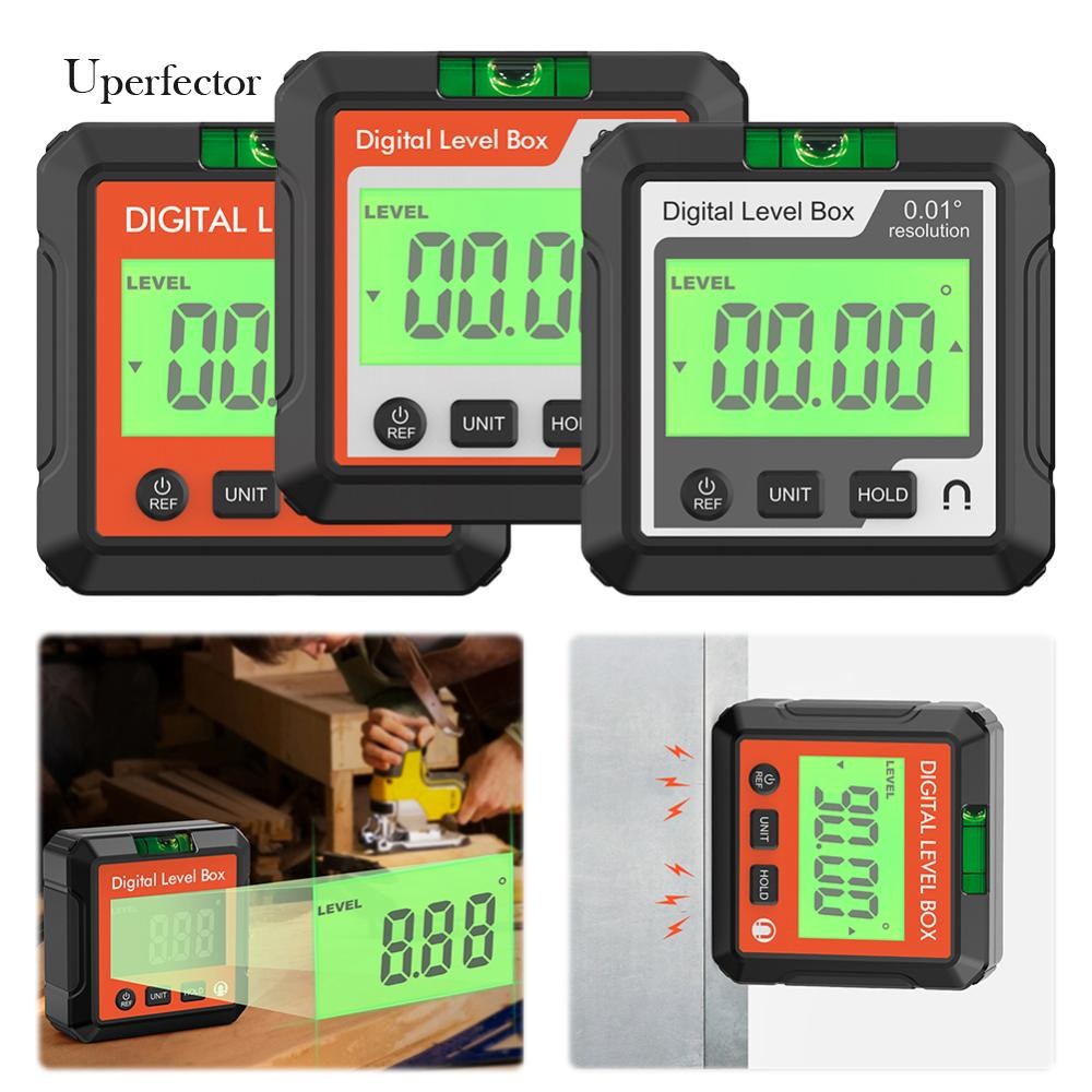 เครื่องวัดมุมดิจิตอล Inclinometer Universal Magnetic Level Meter ...