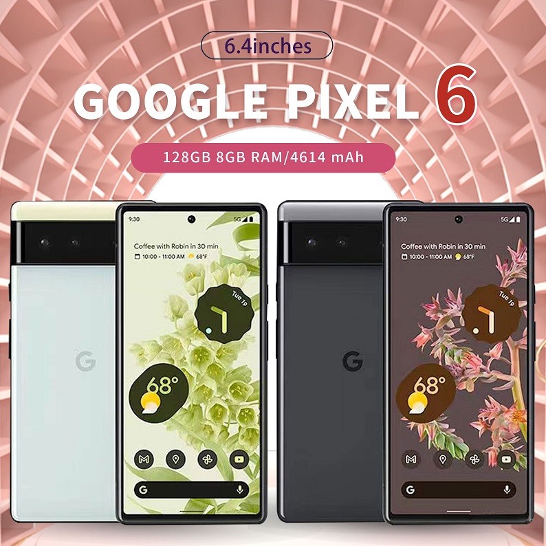 Google Pixel 6 Android Smart 6.4 นิ้ว 256GB 8GB RAM Google Tensor (5 นาโนเมตร) | Shopee Thailand