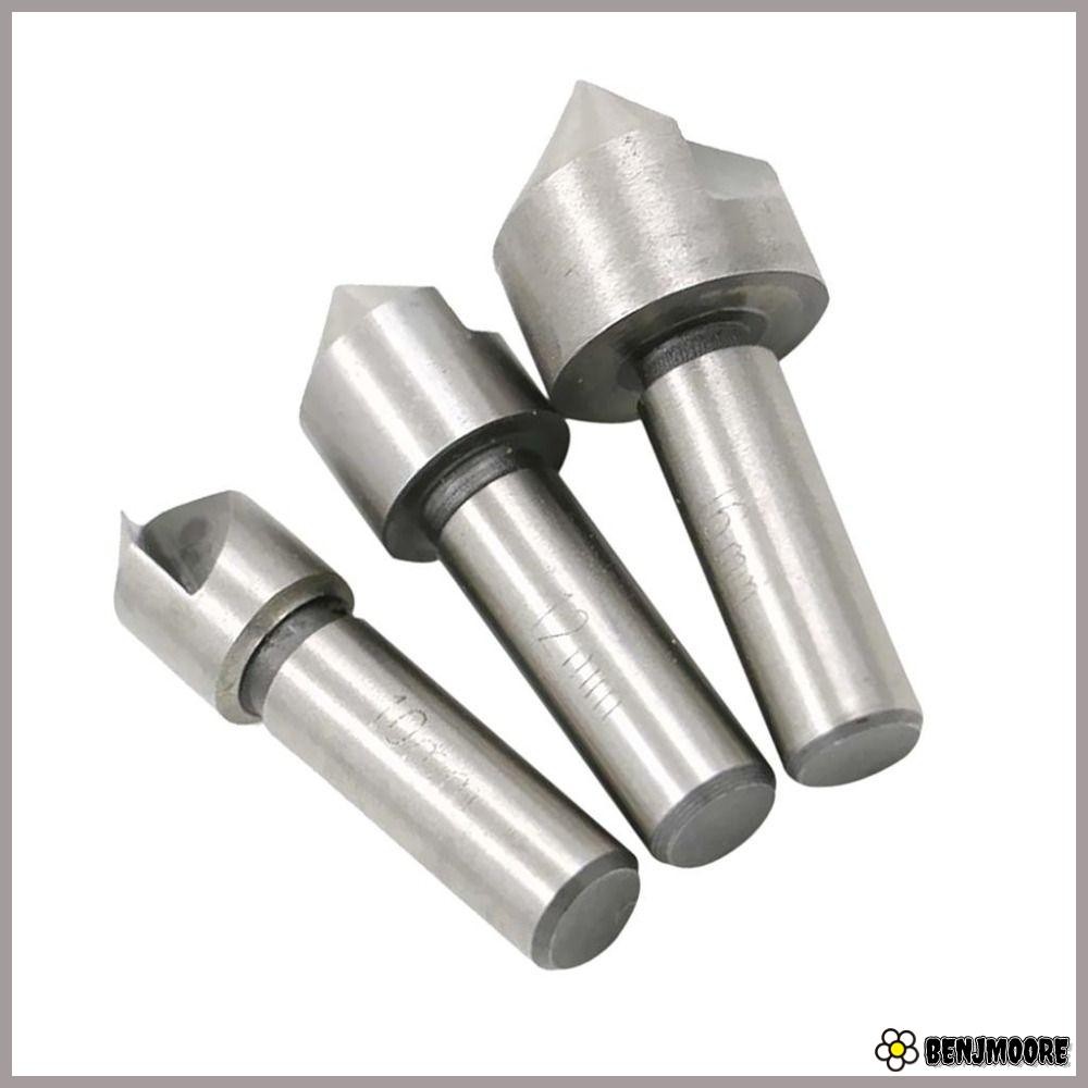 Benjmoore Chamfer เจาะ Bit, Round Shank Chamfering เครื่องมืองานไม้ที่ ...