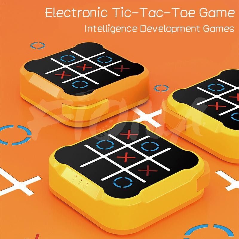 Electronic Tic-tac-toe Game Educational Children's Toys 3-in-1 handheld ...