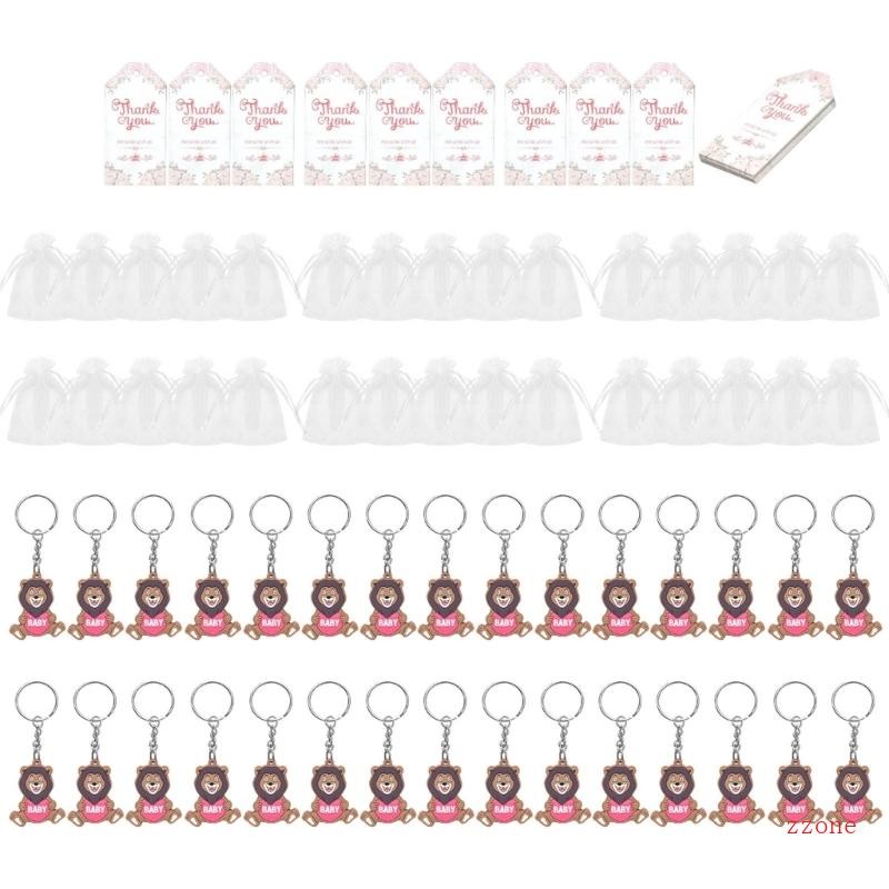 Zzz Lions พวงกุญแจงานแต่งงาน Baby Shower Favor พวงกุญแจชุด | Shopee ...