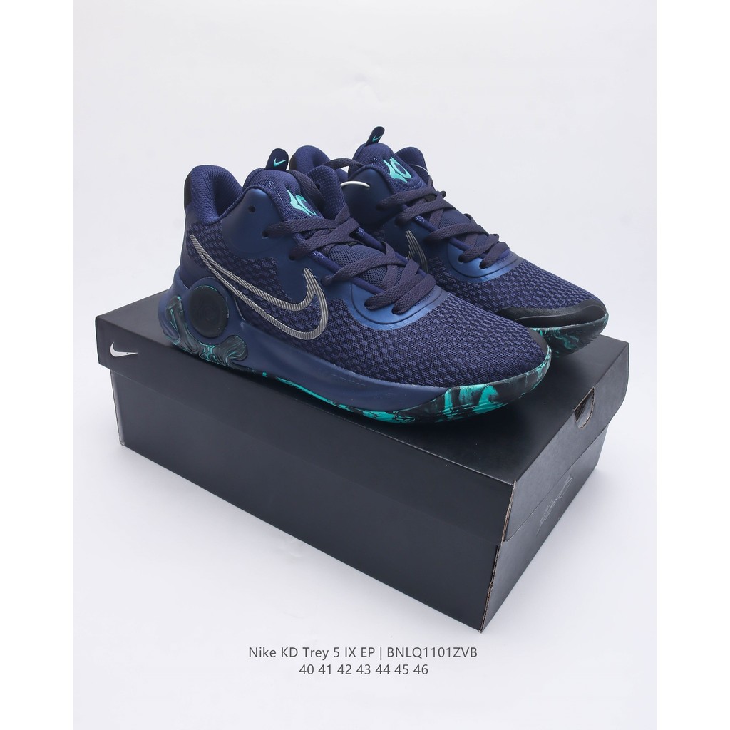 Spot ยิงจริง KD Trey 5 IX EP รองเท้าบาสเก็ตบอลป้องกันการลื่นไถล ...