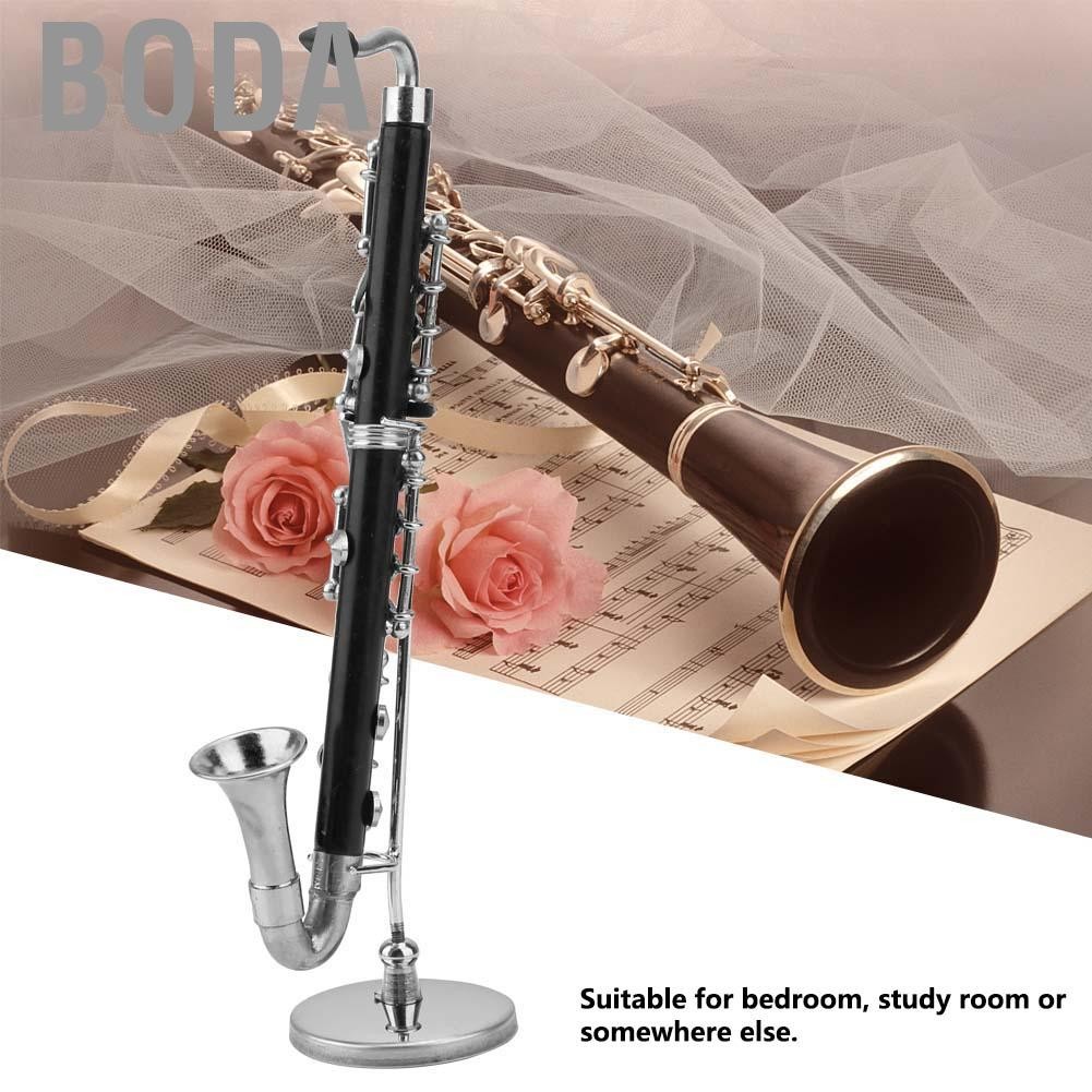 Boda Miniature Bass Clarinet รุ่น Mini เครื่องดนตรีเครื่องประดับจอแสดง ...