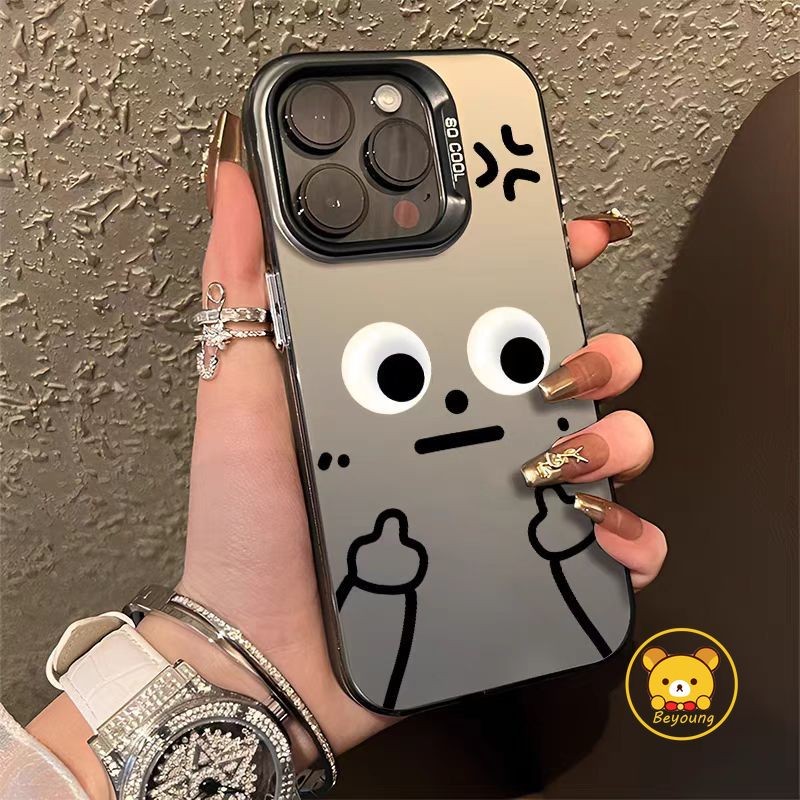 น่ารักตลกแสดงออกปลอกสําหรับxiaomi 14T Pro Poco C65 C61 C55 C51 C50 C40 ...