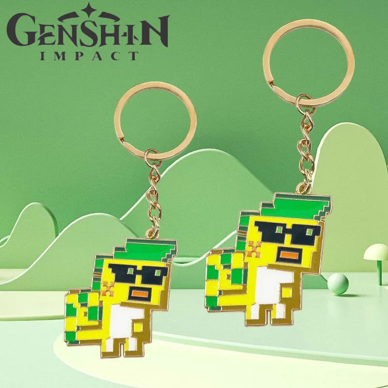 เกม Genshin Impact Natlan Kinich Kuhul Ajaw คอสเพลย์พวงกุญแจ Unisex พวง ...