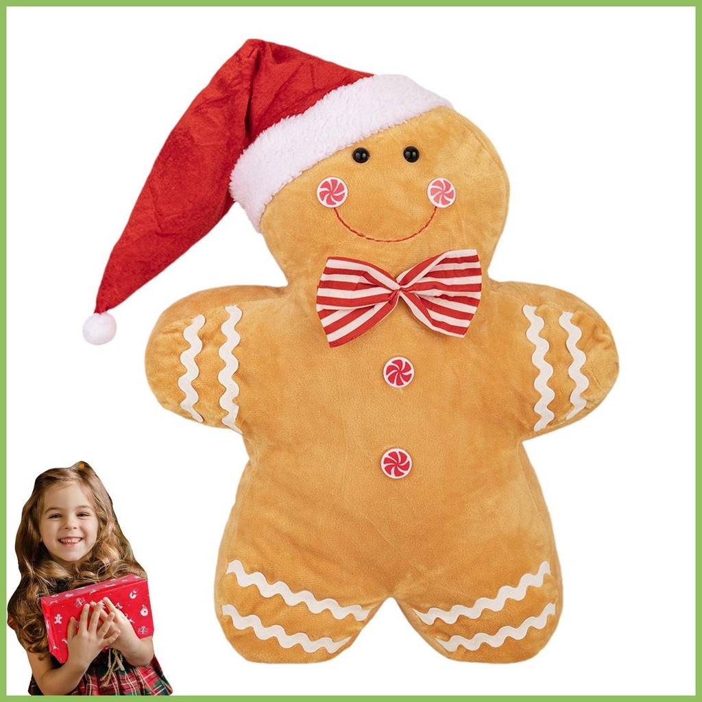 Gingerbread Man Plush Gingerbread Man ตุ๊กตา Plush Figures 50 ซม./19.7 ...