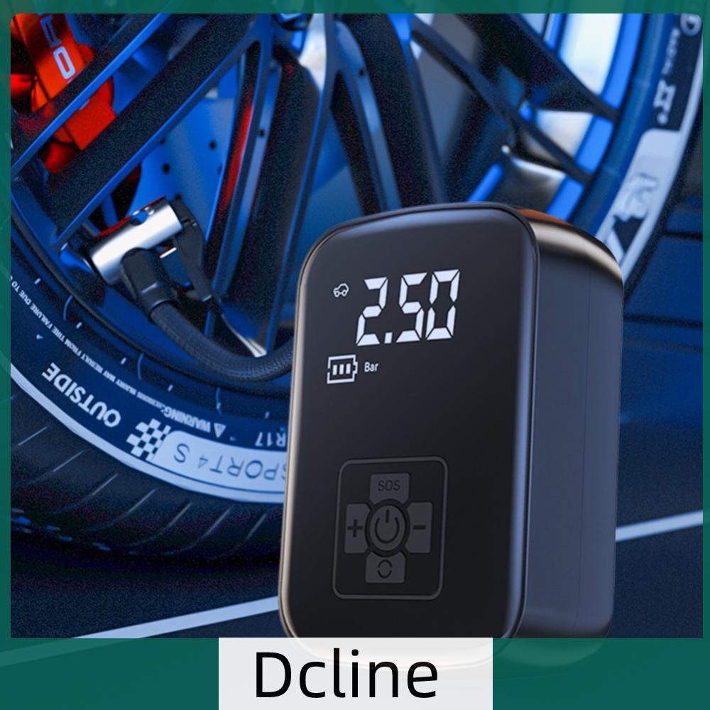 Inflator เครื่องอัดอากาศแบบพกพา 150 PSI 3600mAh แบตเตอรี่ไร้สายใช้งาน ...