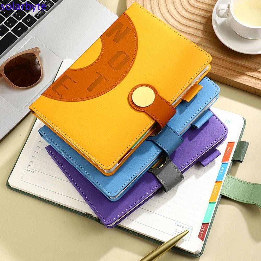 SOLARBYTE 2026 Schedule Planner Notepad,ภาษาอังกฤษ 12 เดือนA5 สมุดบันทึกวางแผนวาระ,ปฏิทินสวมใส่ ...