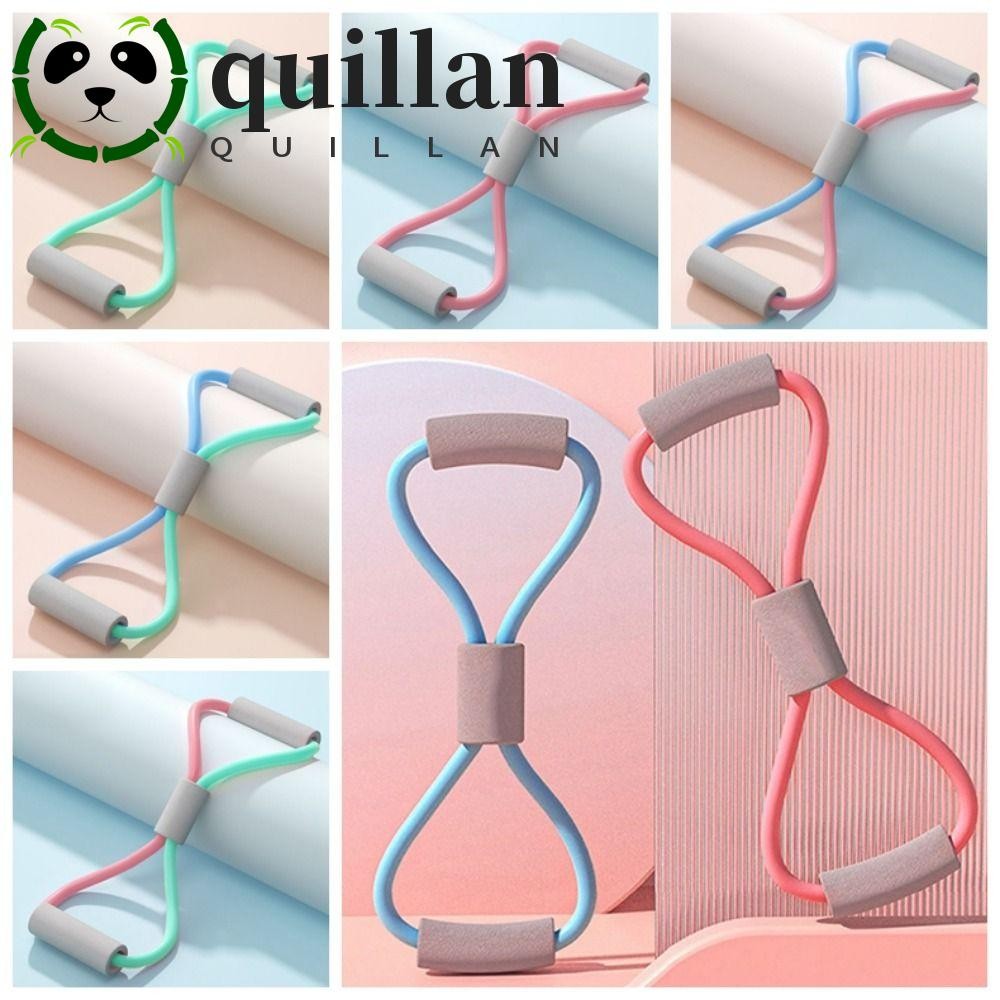 วงต้านทานโยคะ Quillian - เทปแรงดึง 8 รูปร่าง ใช้ได้ทั้งพิลาทีสและครอส핏 ...
