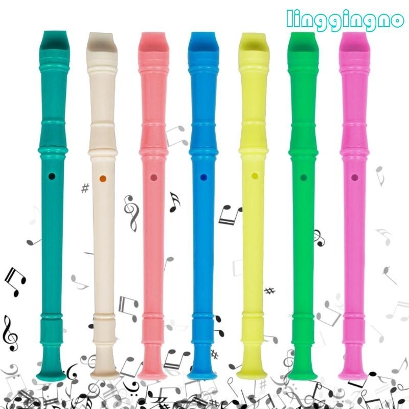 Rr Treble Flute เครื่องบันทึกโซปราโน 8 หลุมพร้อมแท่งทําความสะอาด ...