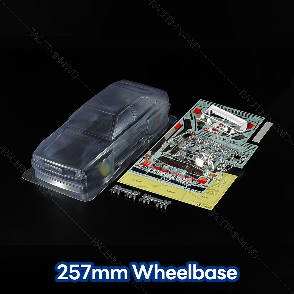 TAMIYA 51615 SP.1615 1/10 R/C Audi Quattro Rallye A2 Body Parts Set ...