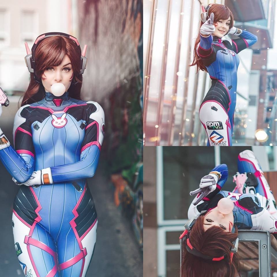 ชุดคอสเพลย์ Overwatch Charlet Chung D.VA | Shopee Thailand