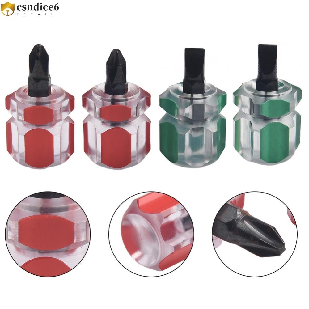 ⭐CSCE⭐ไขควง Mini Stubby Screw Driver ไขควงขนาดเล ็ ก Cross-Head ...