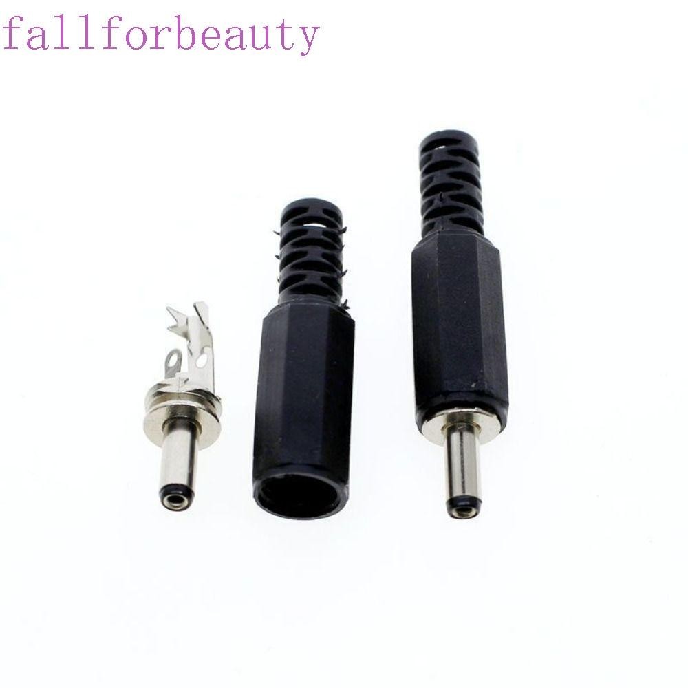 Fallforbeauty 50 ชิ้น DC Plug Soft Case, ปลั๊กชายแจ็คซ็อกเก็ต DC Power ...