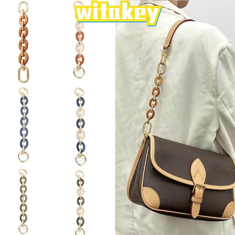 Witakey กระเป๋าถือส่วนขยายโซ่, DIY ที่ถอดออกได้กระเป๋า Extender, 2024 อะคริลิคกระเป๋าวินเทจ ...