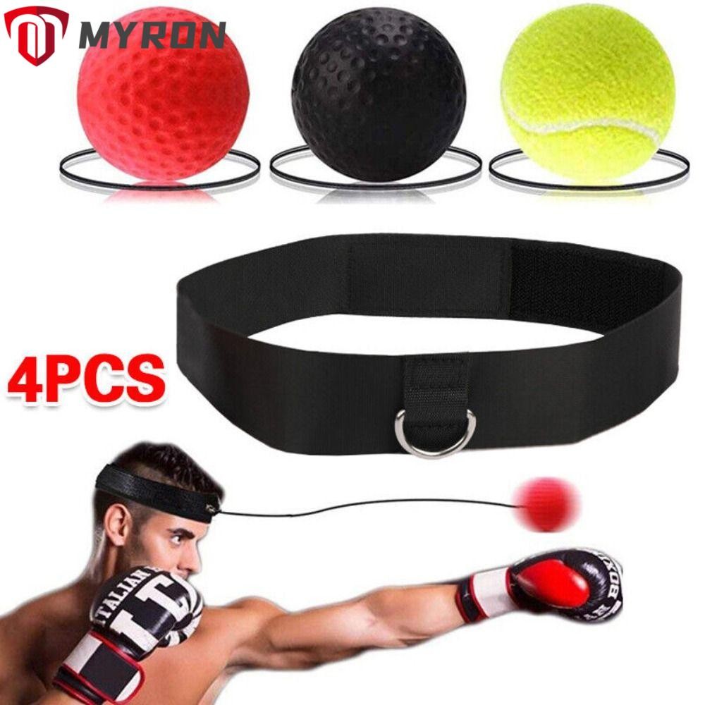 Myron Fight Ball, Speed Training PU Boxing Head Band, Decompression ...