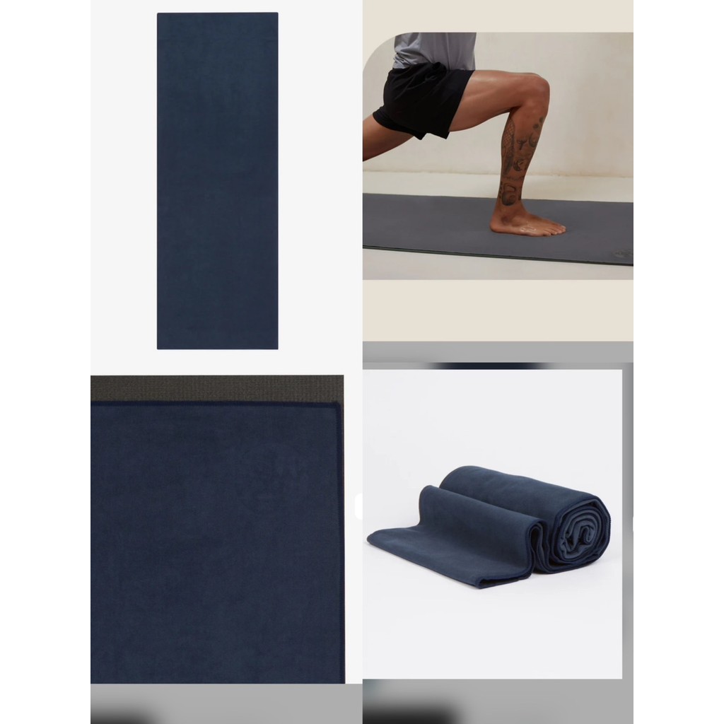 Manduka ผ้าปูทับเสื่อโยคะ Manduka รุ่น eQua® Mat Towel (72") | Shopee ...