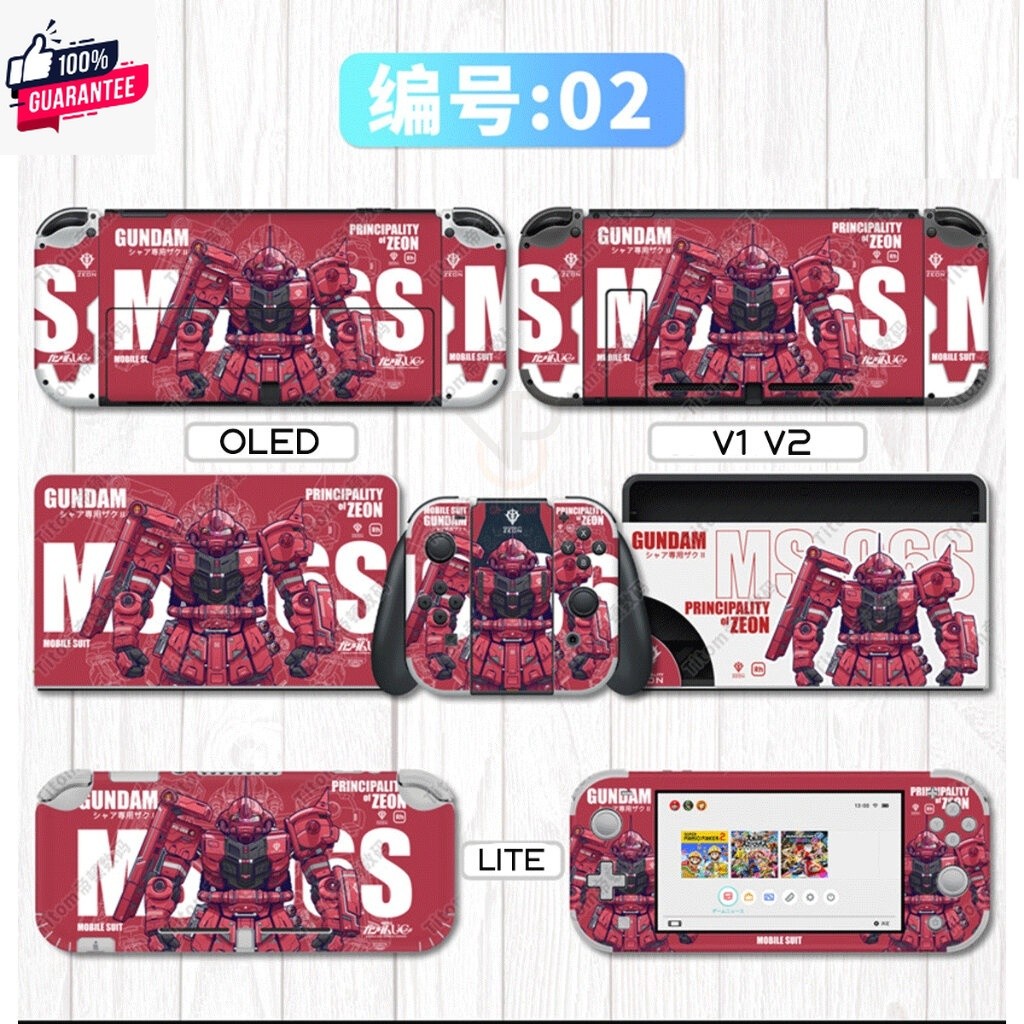 VP Sticker OLED Collection 2 Nintendo Switch OLED สติ๊กเกอร์ ไม่ทิ้งครา ...
